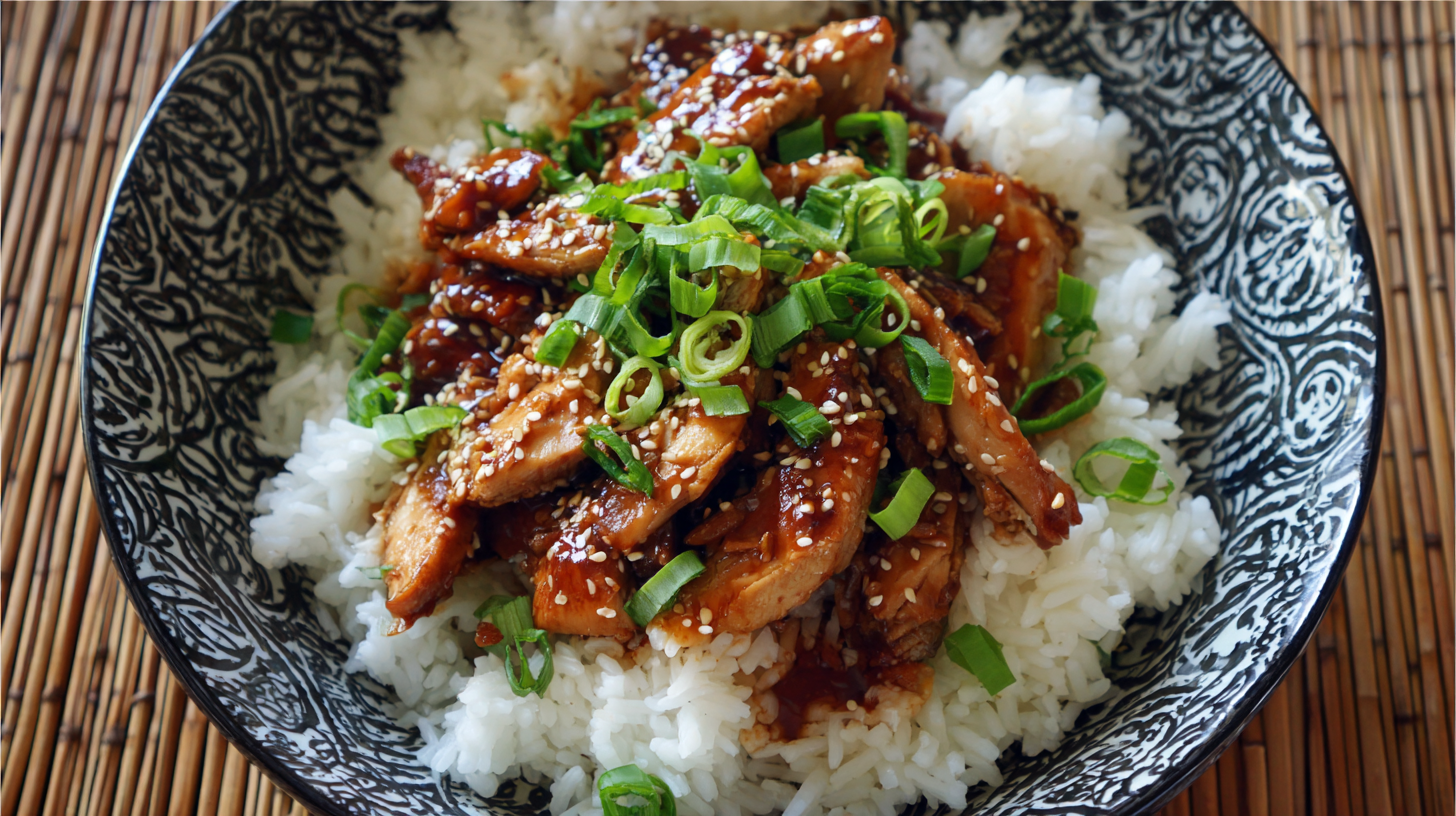 Easy 20-Minute Asian-Inspired Teriyaki Chicken Dinner Recipe - Recipe ...