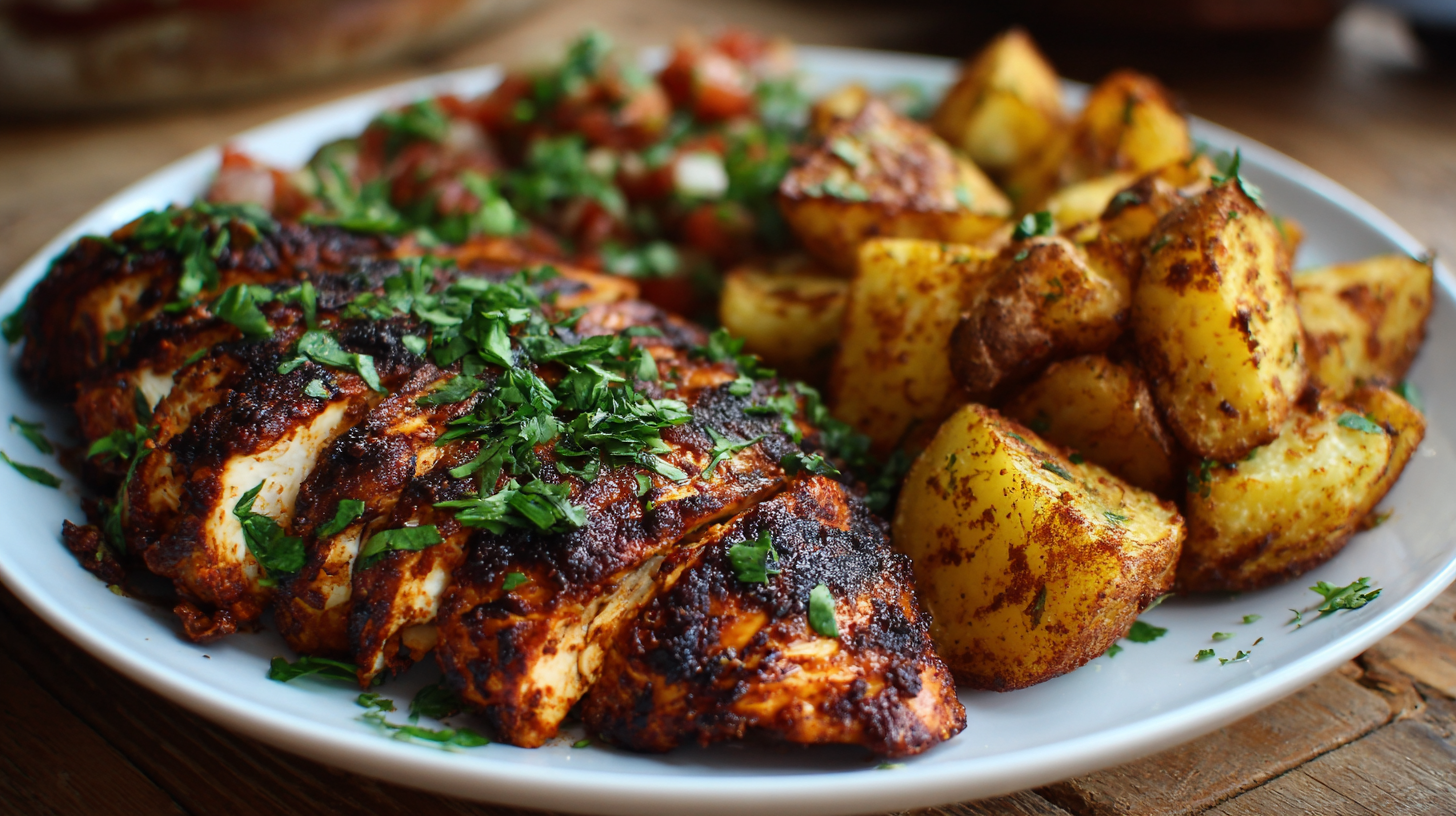Easy Smoky Chipotle Chicken Dinner Recipe (One-Pan Perfection! - Recipe ...
